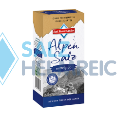 Alpensaline - Das Salz der Alpen - Mittelgrobes Alpensalz 1 kg Paket ...